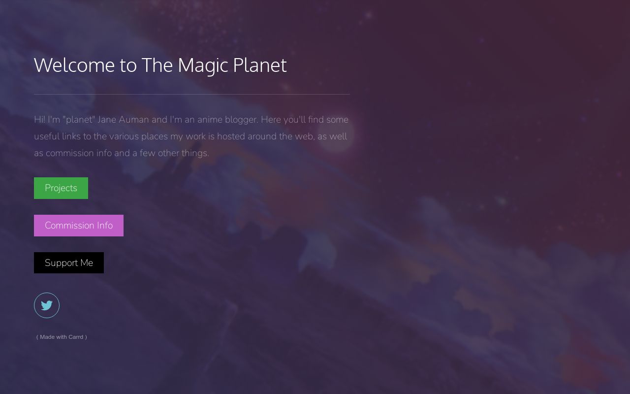 The Magic Planet